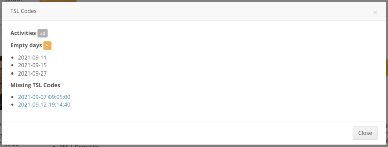 How is the color determined for TSL Code? - TOPSPORTSLAB DOCS